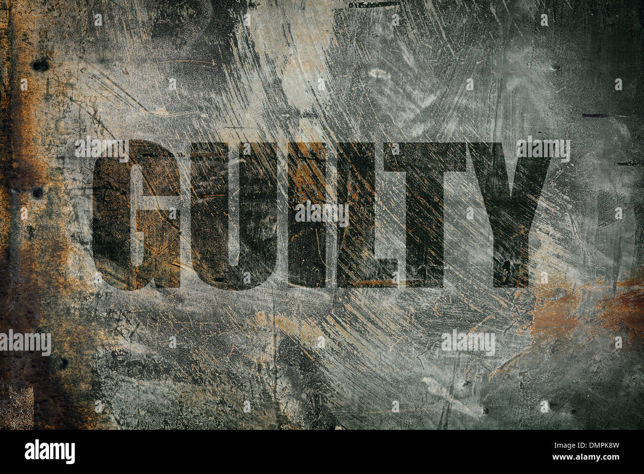 Guilty word hi-res stock photography and images - Alamy