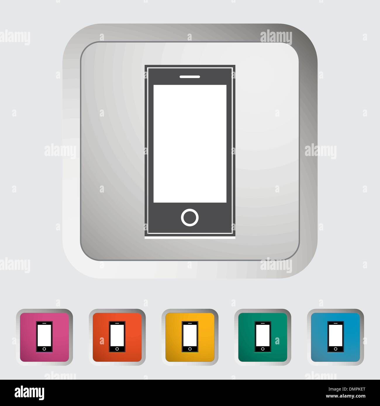 Smartphone single icon Stock Vector Image & Art - Alamy
