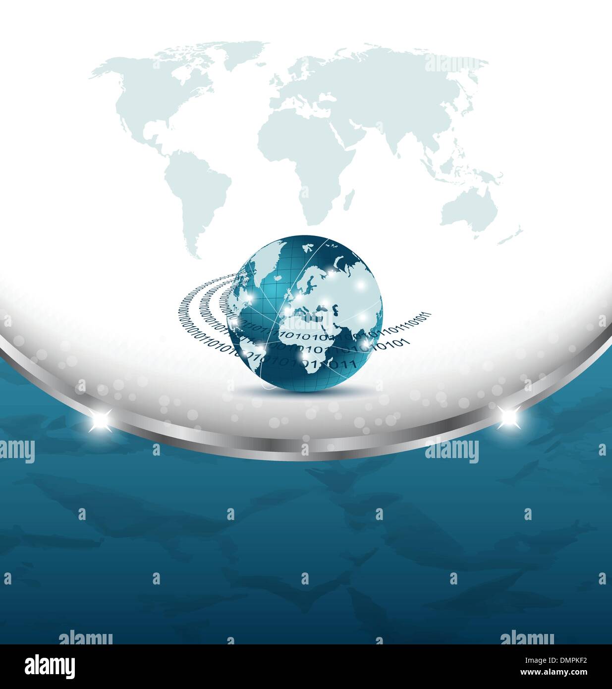 Communication background with Earth planet Stock Vector Image & Art - Alamy