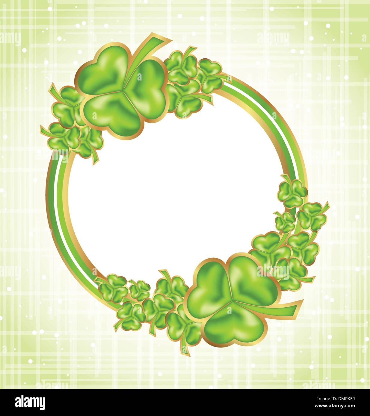 Three leafed shamrock Stock Vector Images - Alamy