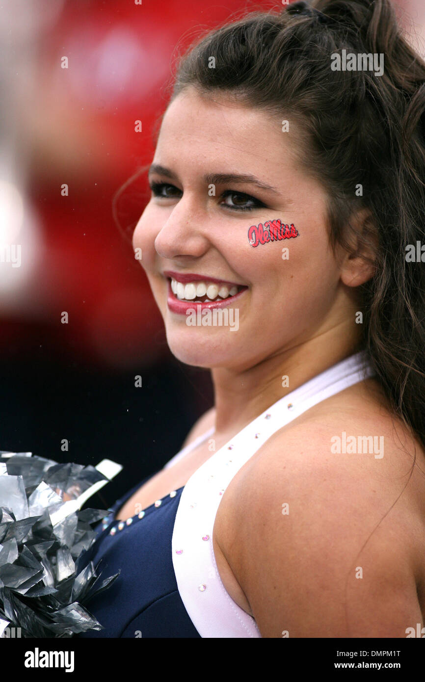 Oct. 11, 2009 - Oxford, Mississippi, U.S - 10 October 2009: Ole Miss ...