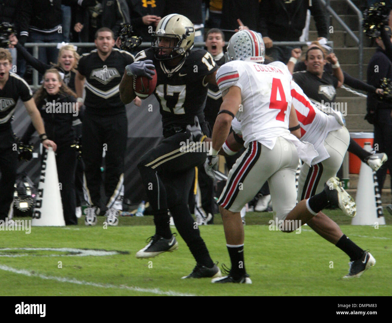 Oct. 17, 2009 - West Lafayette, Indiana, U.S - 17 October 2009: Purdue ...