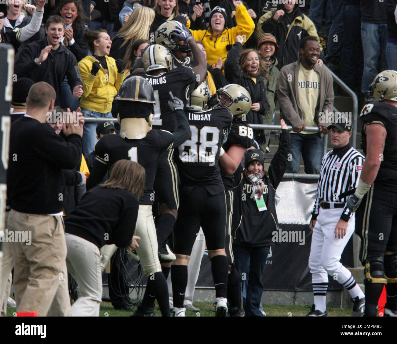 Oct. 17, 2009 - West Lafayette, Indiana, U.S - 17 October 2009: Purdue ...
