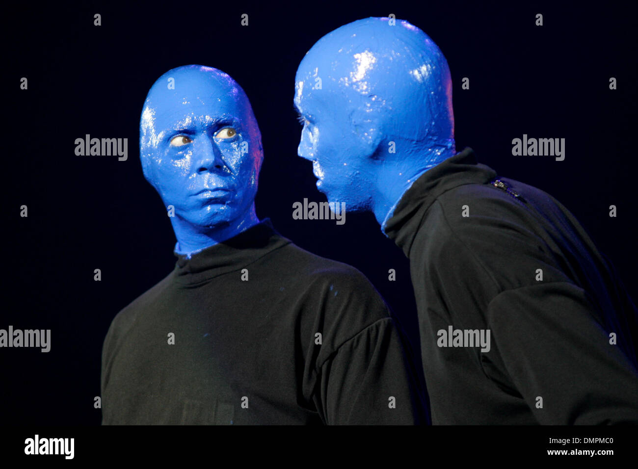 Oct. 22, 2009 - Oshawa, Ontario, Canada - 22 October 2009: The Blue Man ...