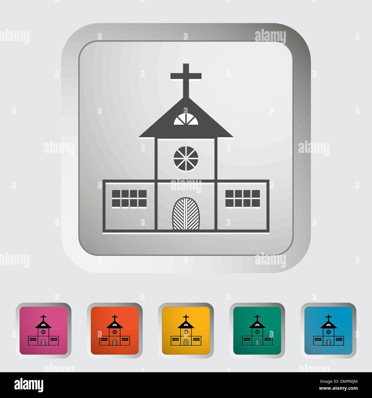 Church red Stock Vector Images - Alamy