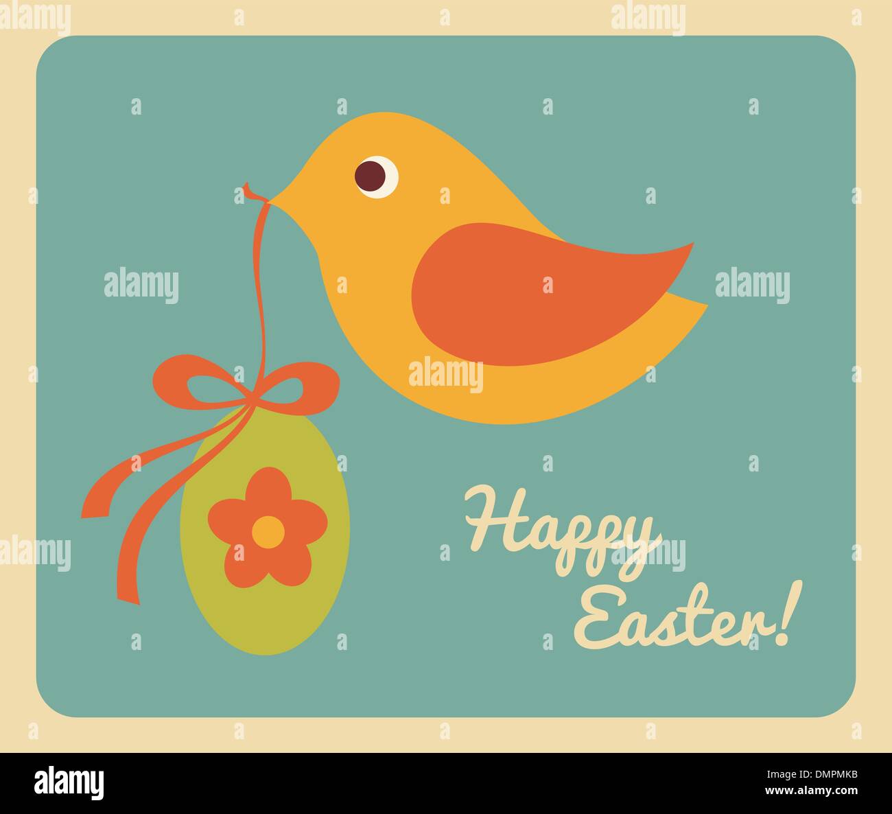 Easter Greeting Card Design Stock Vector Image & Art - Alamy