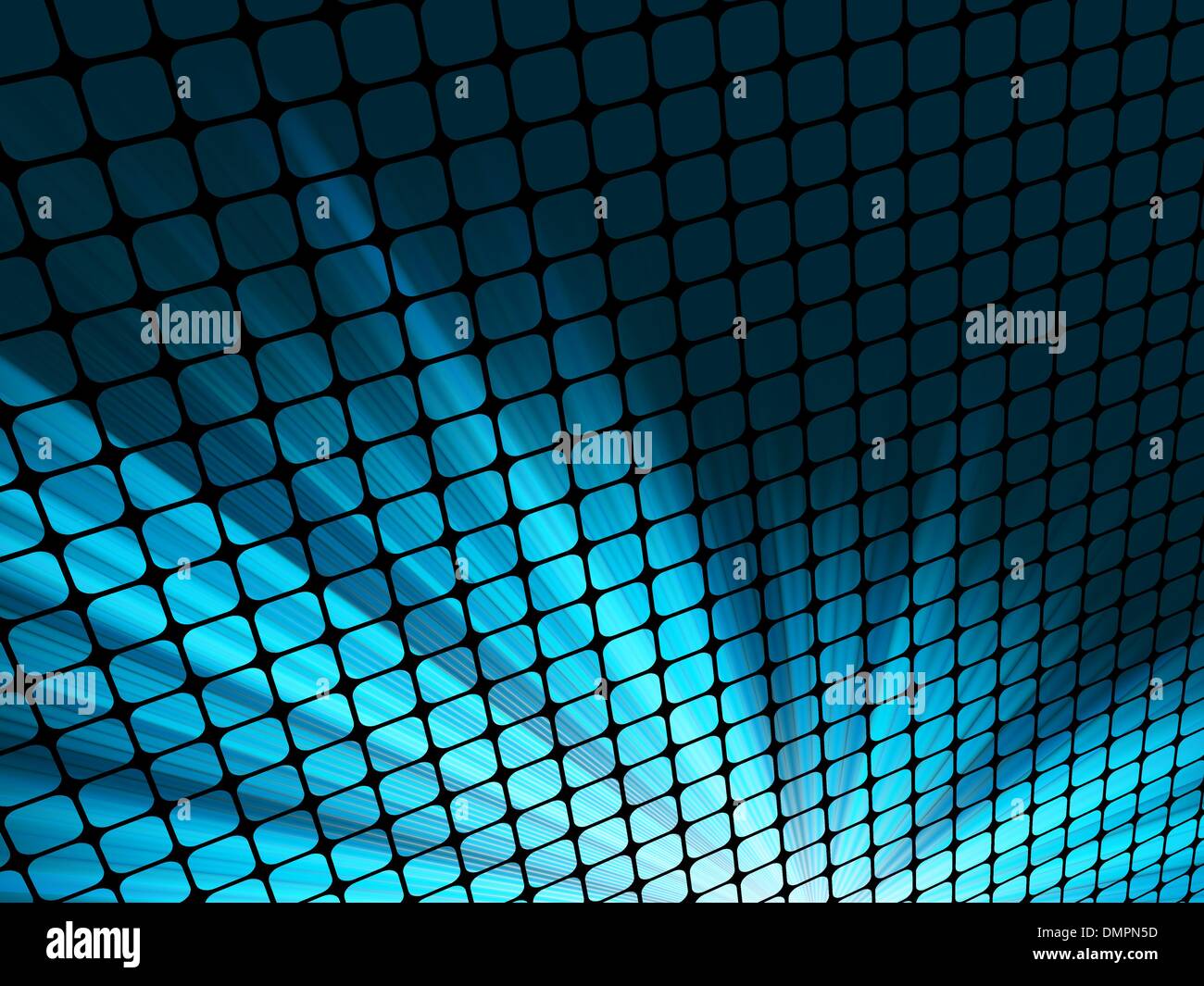 Blue rays light 3D mosaic. EPS 8 Stock Vector Image & Art - Alamy