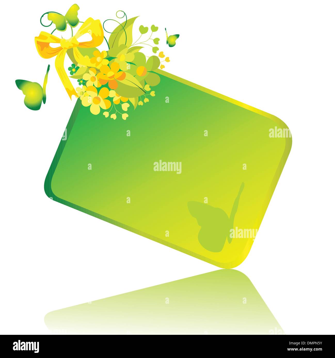 Spring card vector vectors hi-res stock photography and images - Alamy