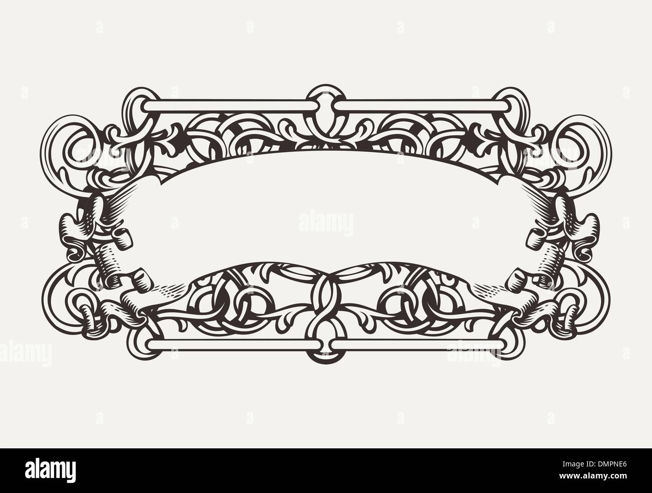 Old Banner High Ornate Background Stock Vector Image & Art - Alamy
