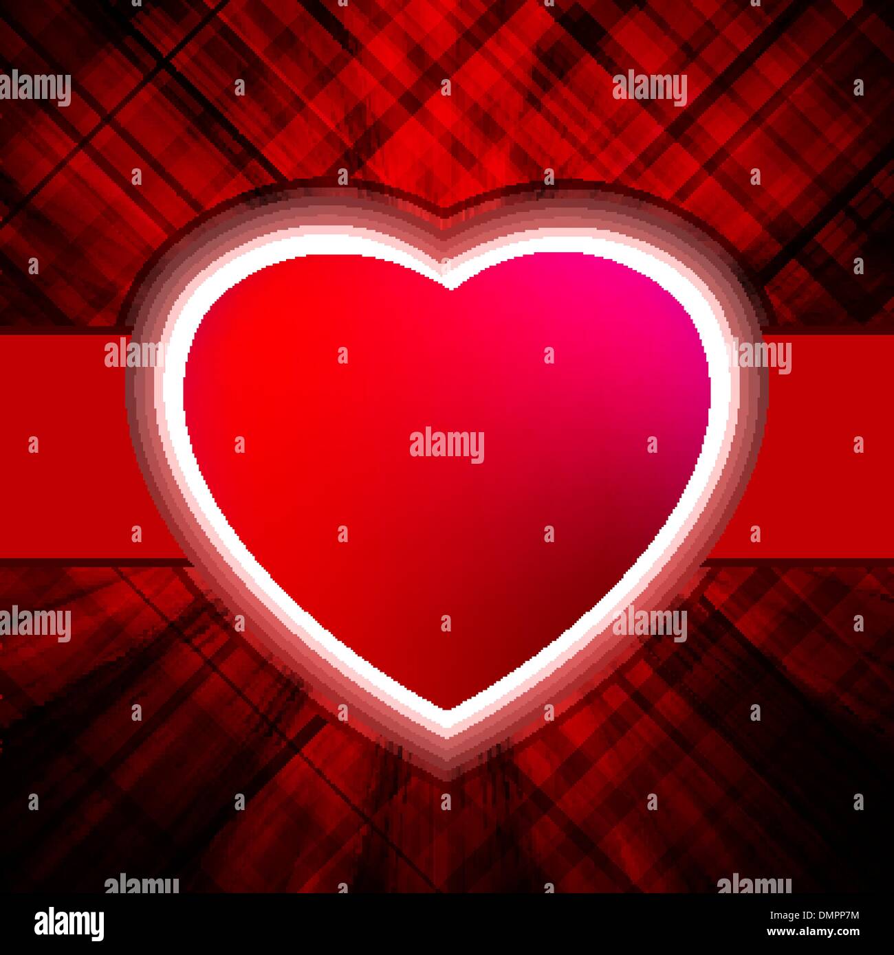 Abstract Heart Burst Background. EPS 8 Stock Vector Image & Art - Alamy