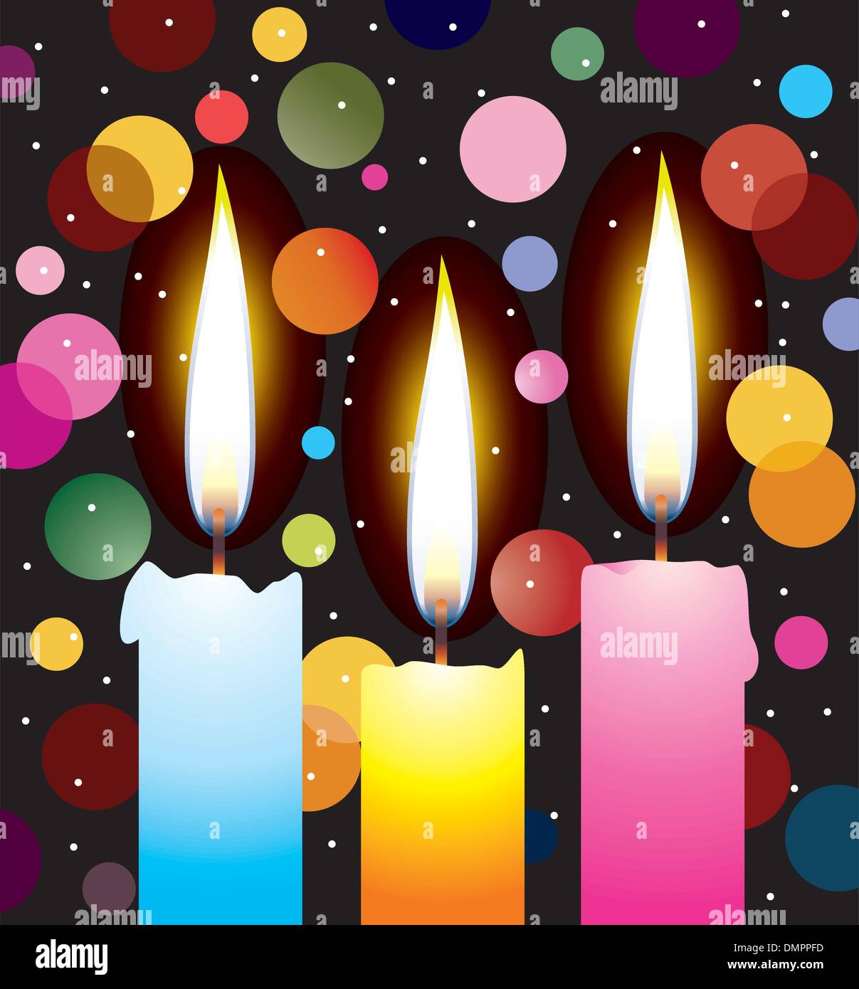 vector candles Stock Vector Image & Art - Alamy