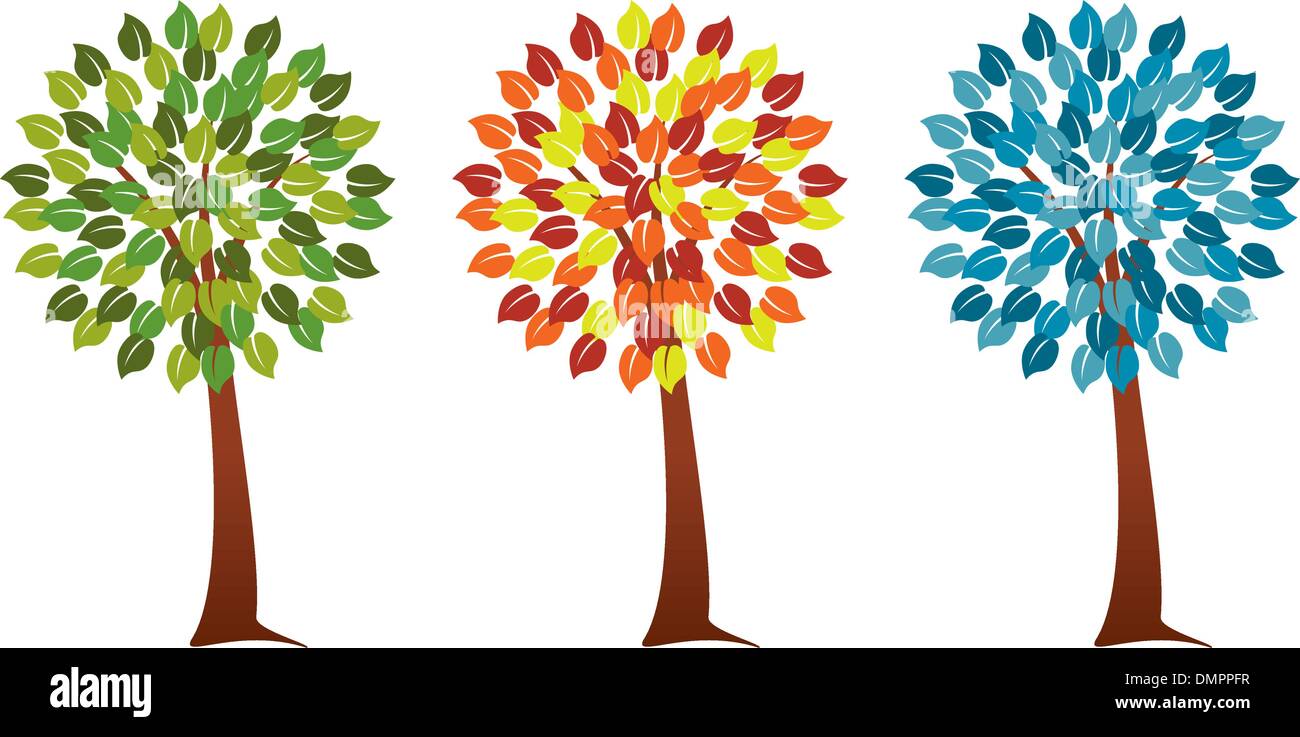 vector trees Stock Vector Image & Art - Alamy