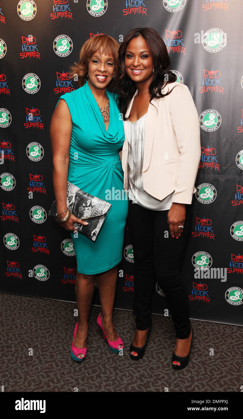 Gayle King and Laila Ali 'Red Hook Summer' premiere at DGA Theater New ...