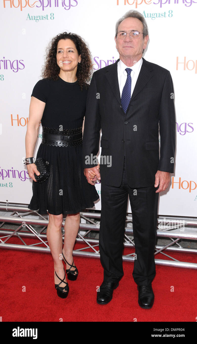 Dawn Laurel and Tommy Lee Jones New York Premiere of 'Hope Springs' at ...