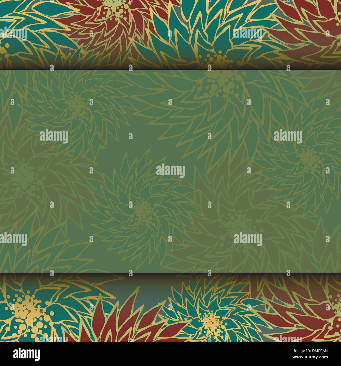 Decorative floral background with flowers Stock Vector Image & Art - Alamy