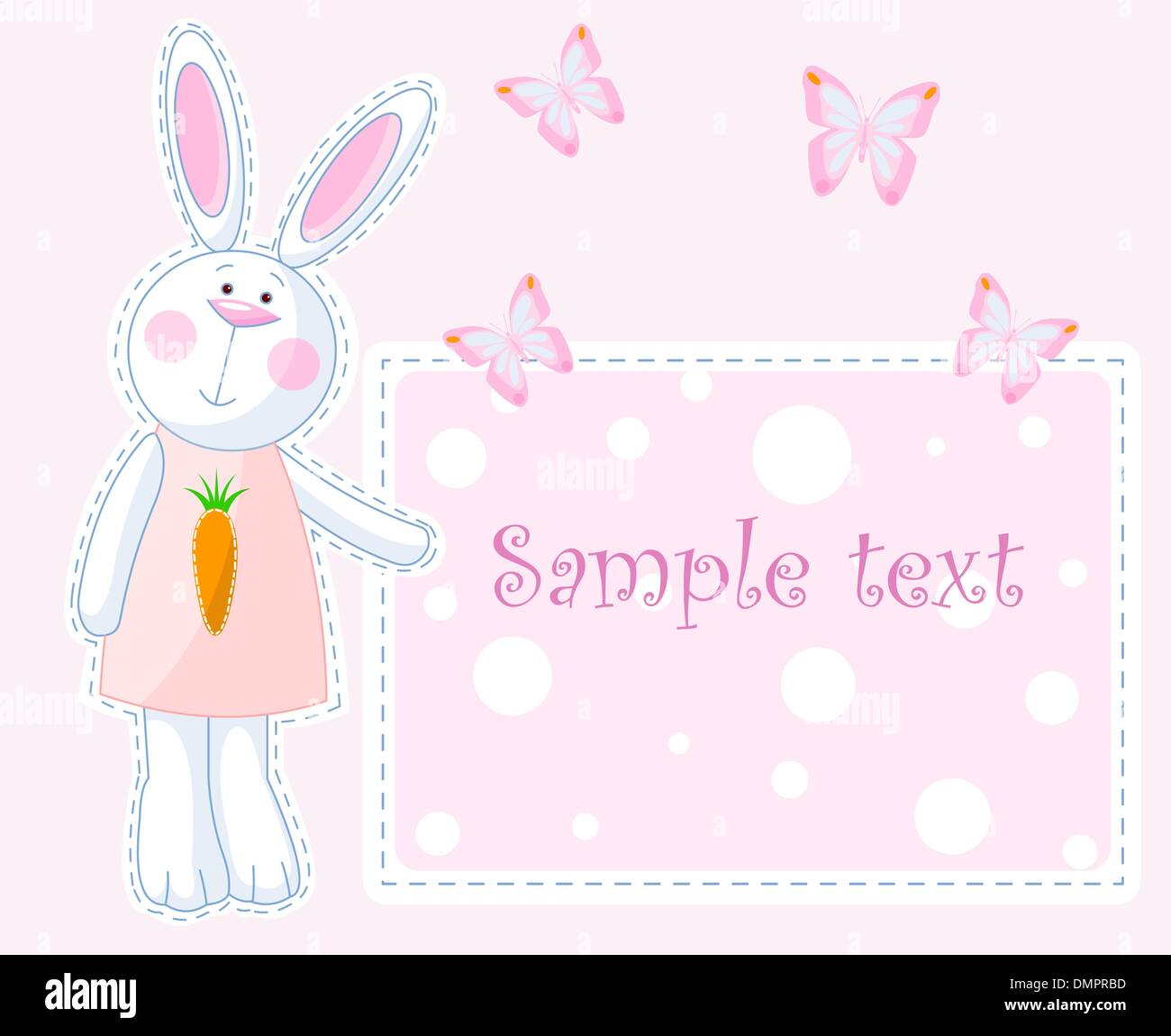 Bunny girls Stock Vector Images - Alamy