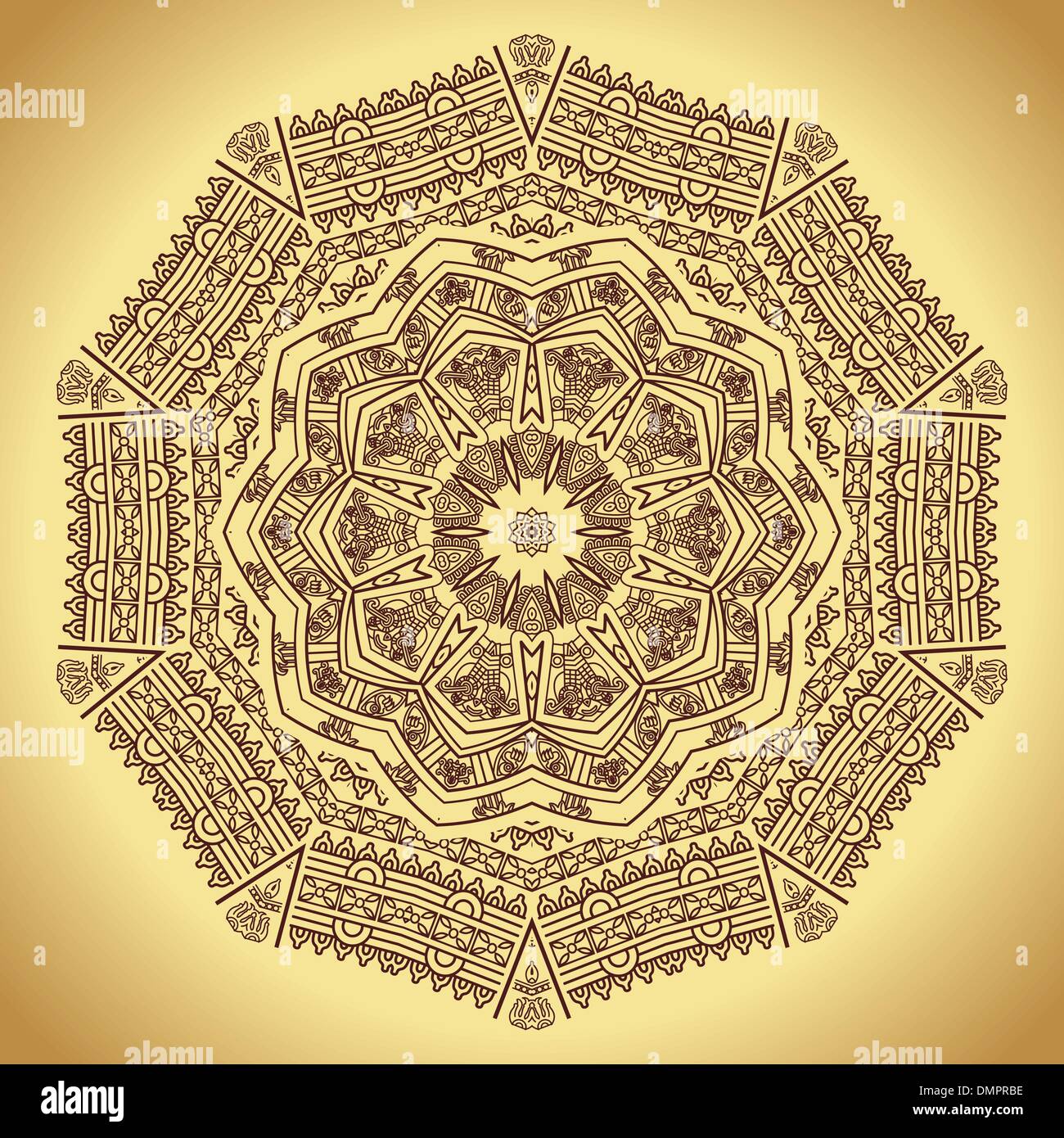 Vector round decorative design element Stock Vector Image & Art - Alamy