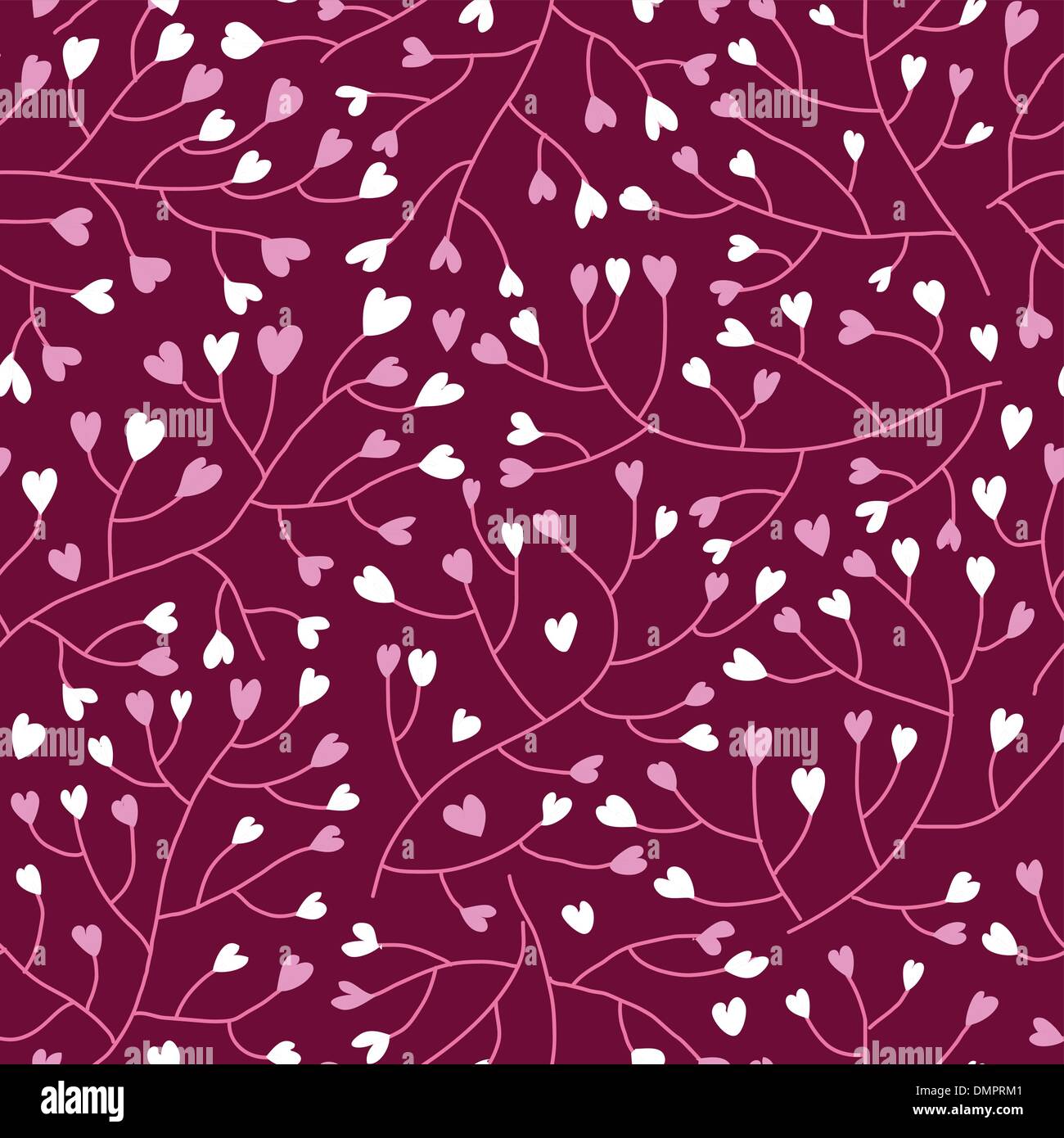 Vector floral pattern in Stock Vector Images - Alamy