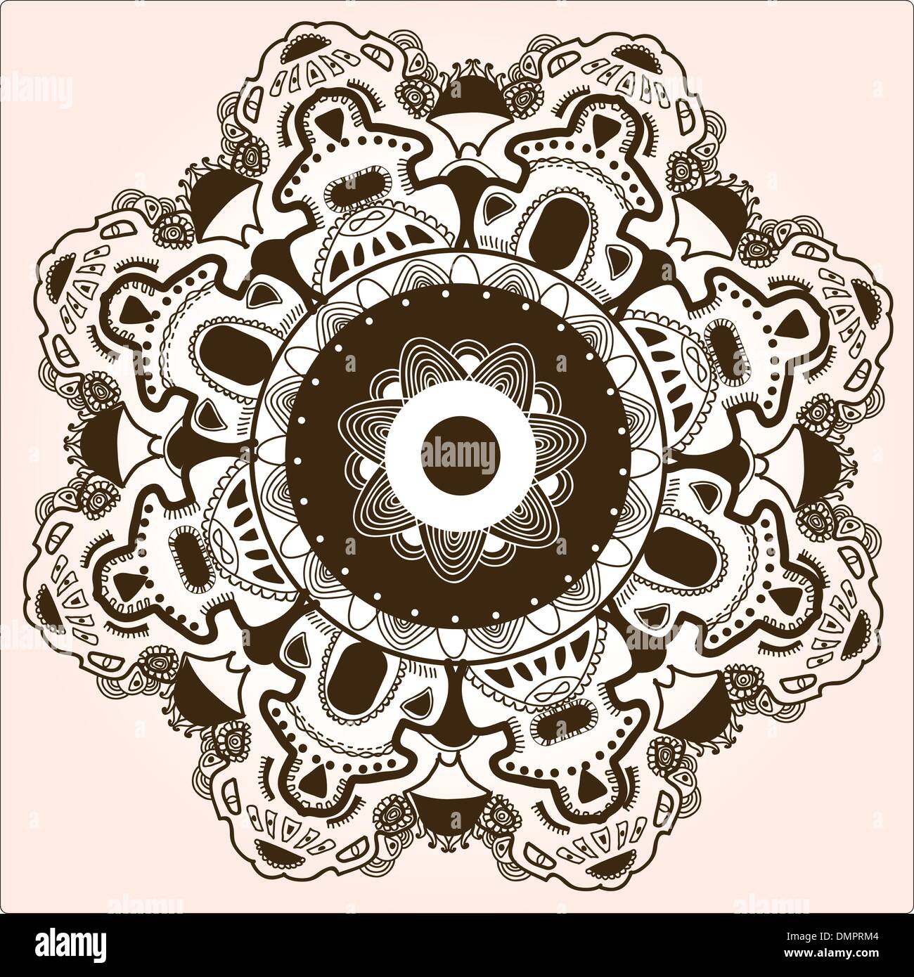 Brown lace cloth Stock Vector Images - Alamy