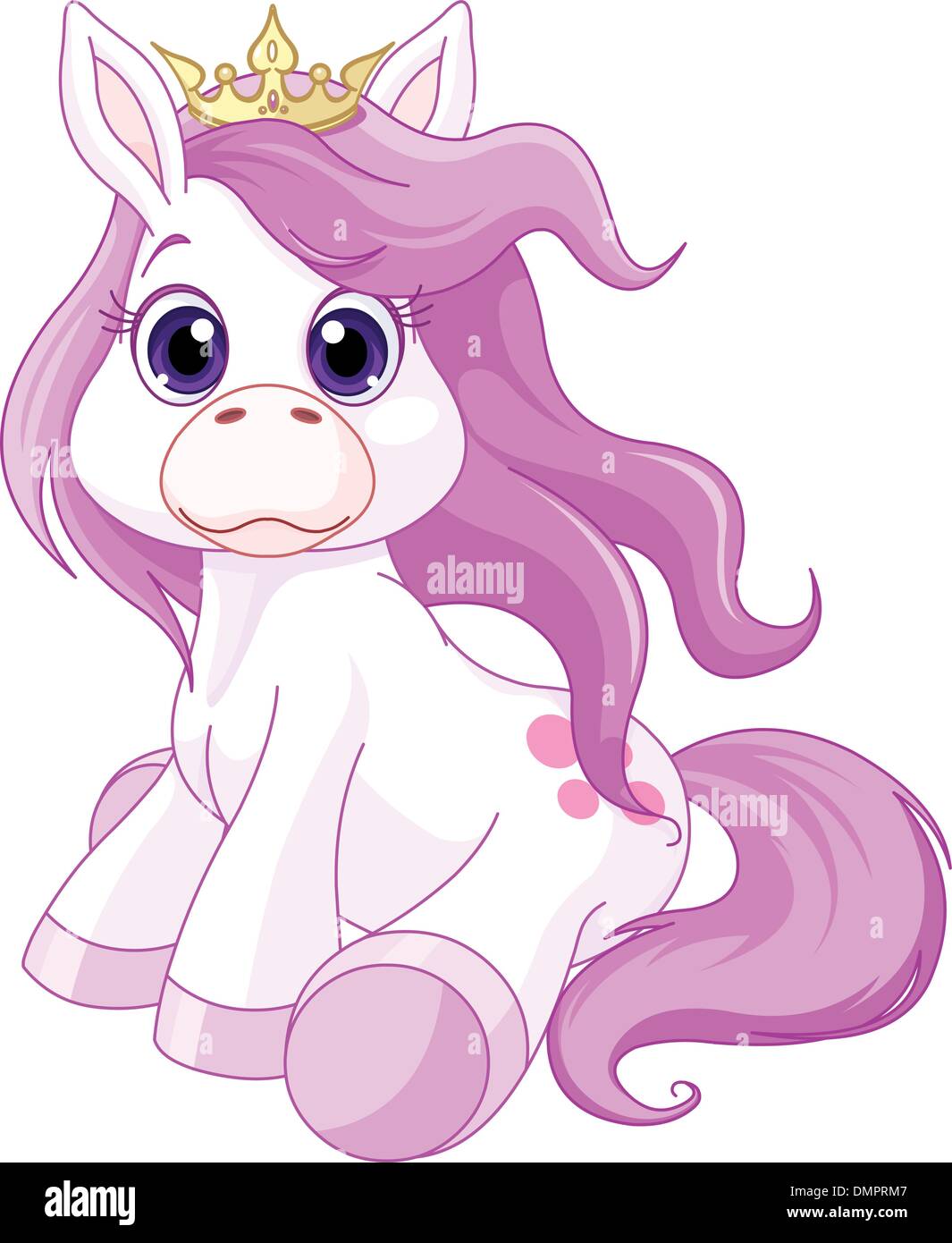 Cute crown cartoon Stock Vector Images - Alamy