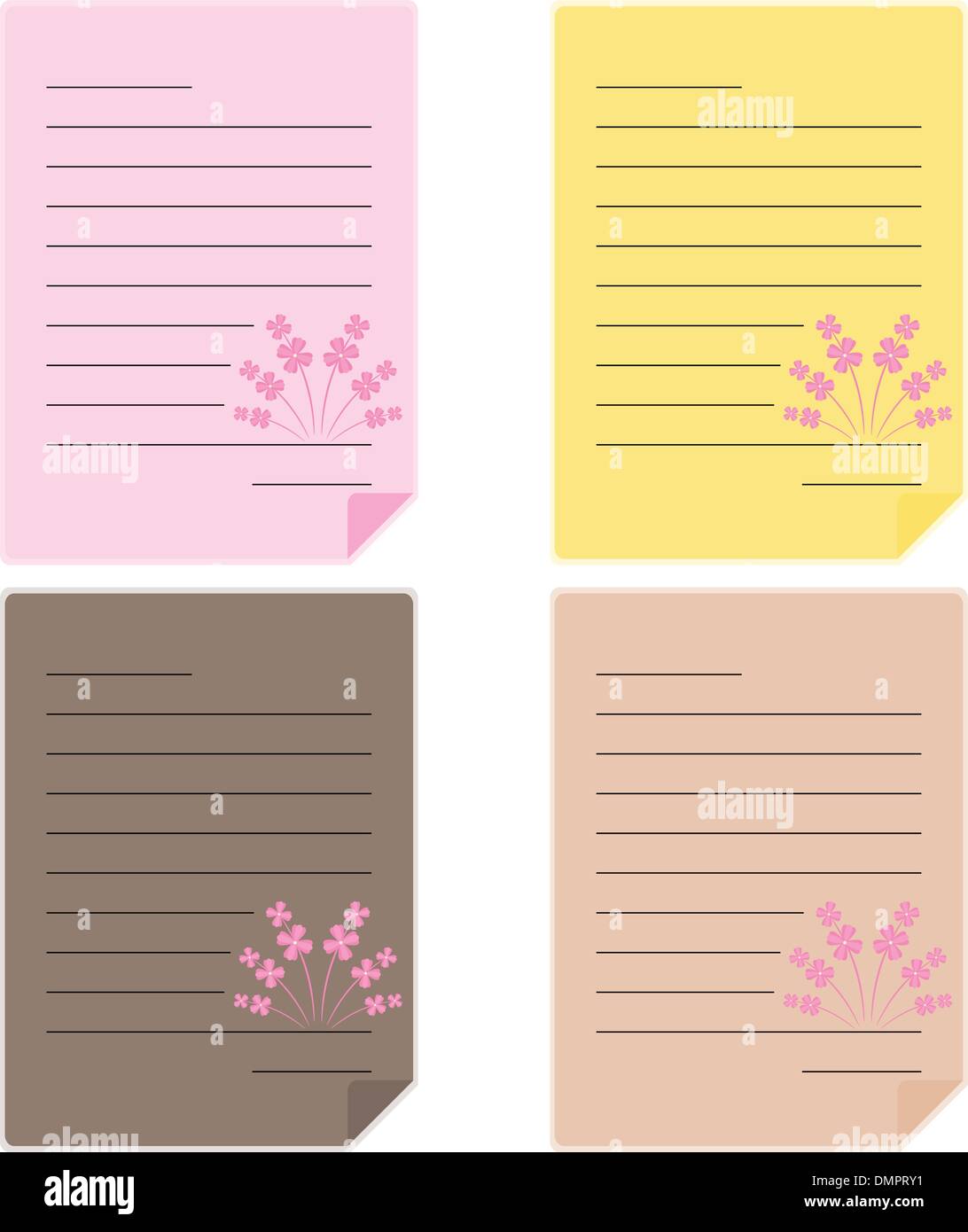 Color paper illustration Stock Vector Image & Art - Alamy