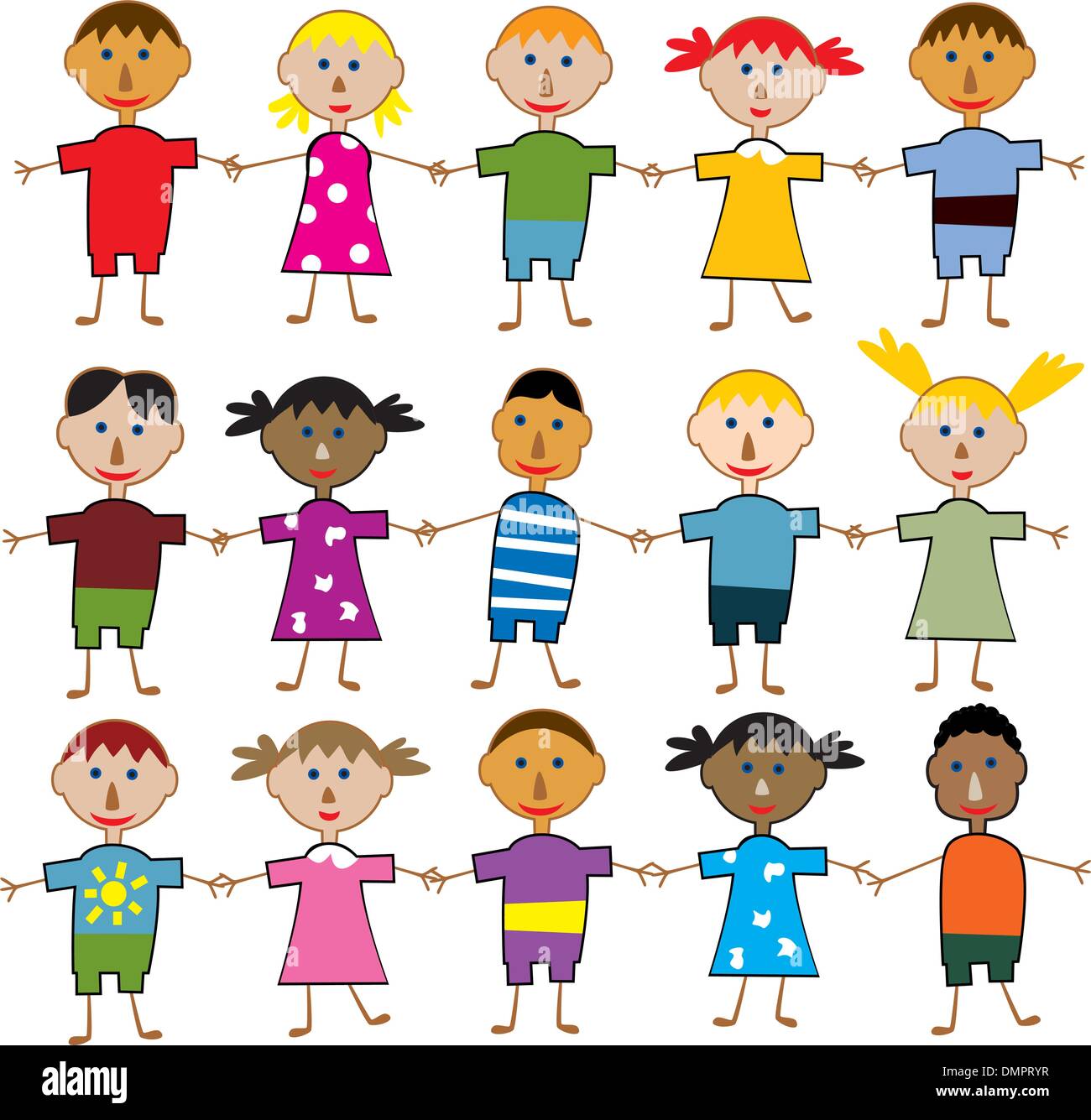 vector children Stock Vector Image & Art - Alamy