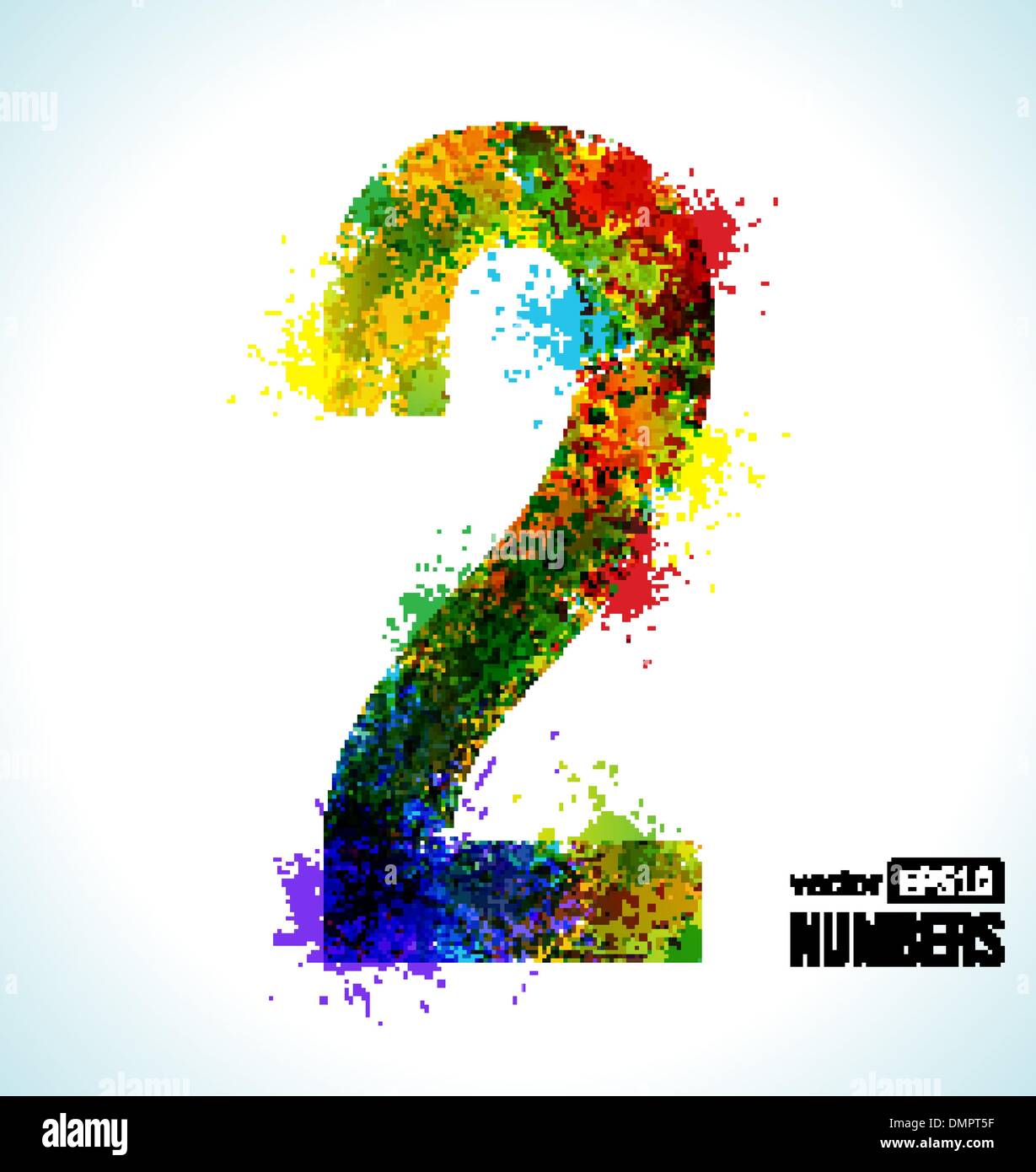 Gradient Vector Number 2 Stock Vector Image & Art - Alamy