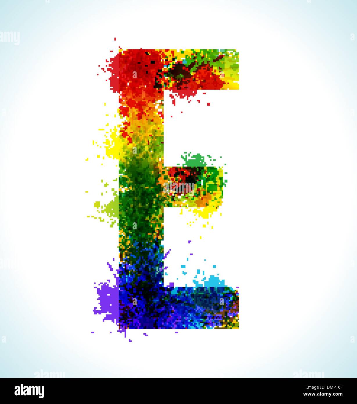 Splat graffiti font hi-res stock photography and images - Alamy