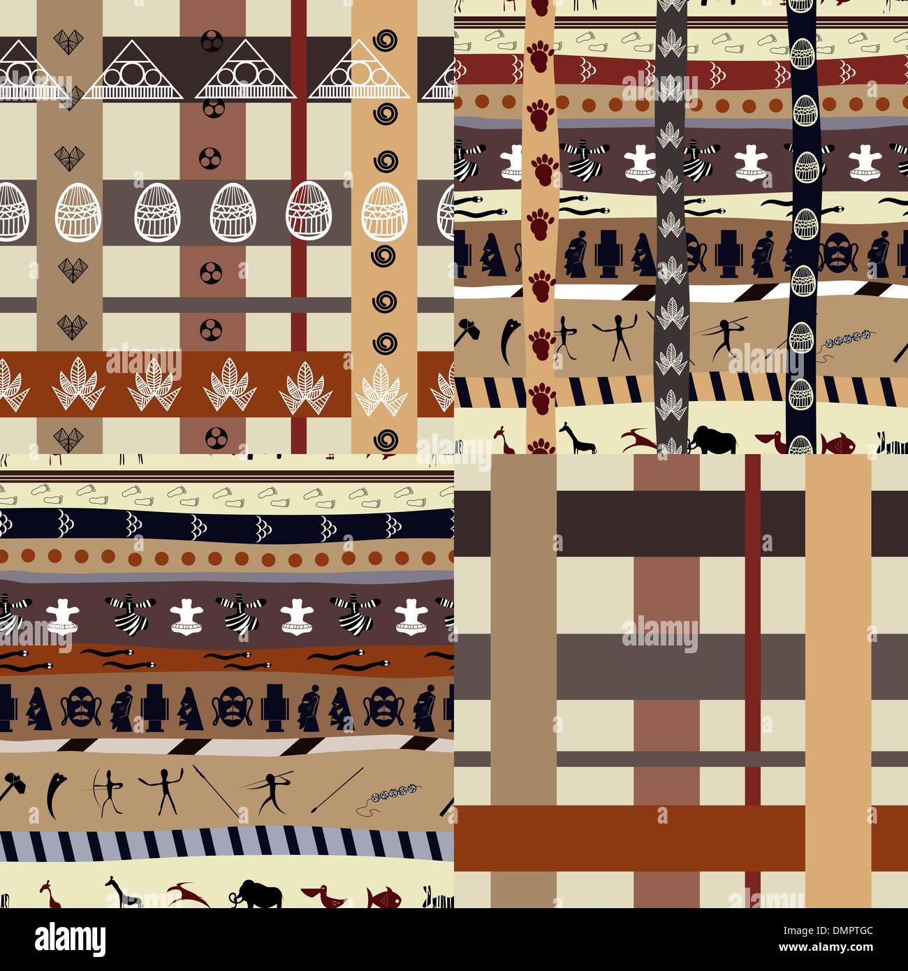 African tribal patterns hi-res stock photography and images - Alamy