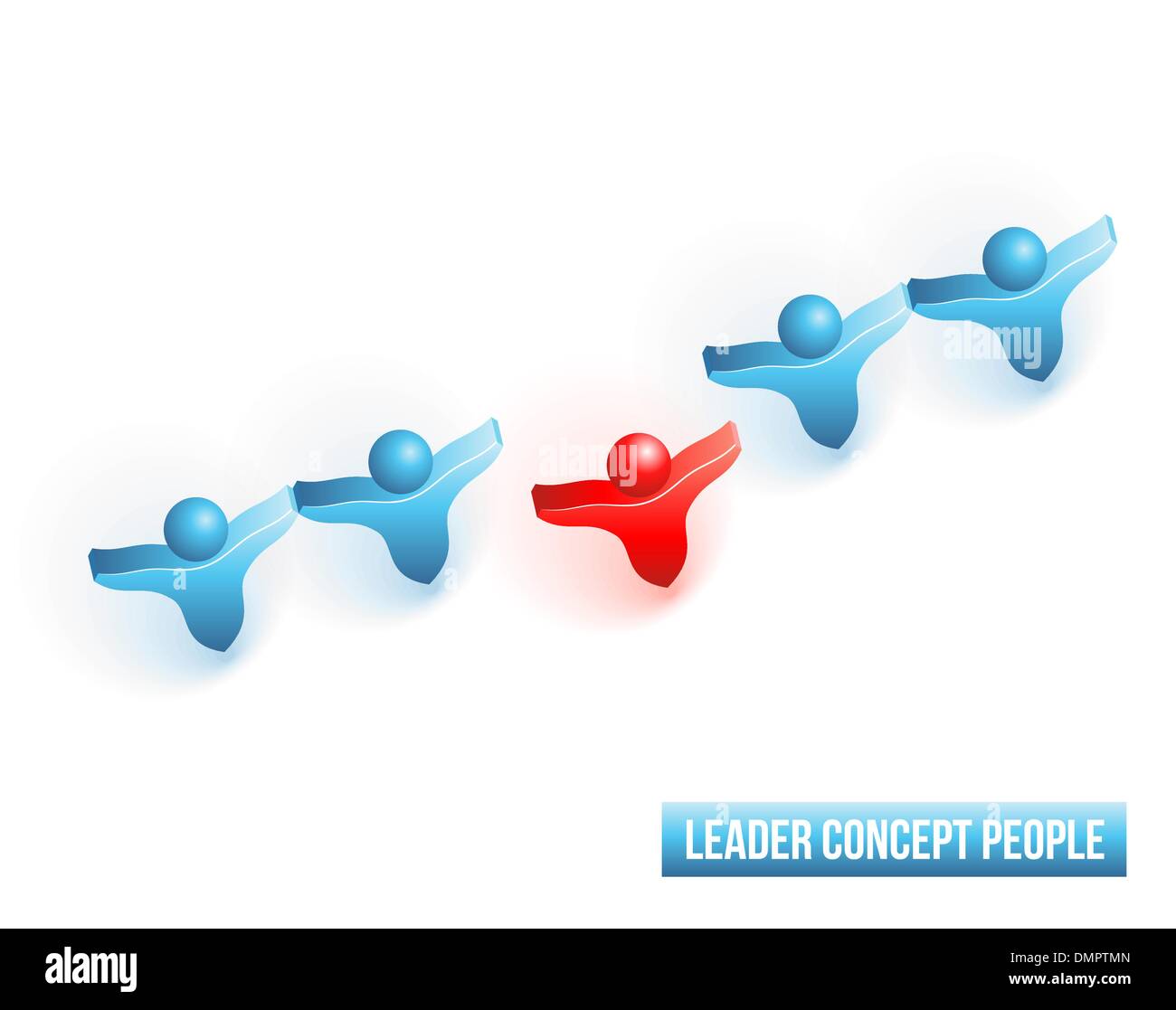 Leader concept people Stock Vector Image & Art - Alamy