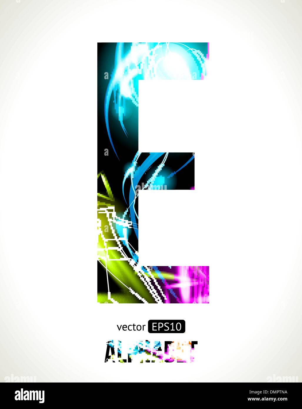 Illuminated letter e hi-res stock photography and images - Alamy