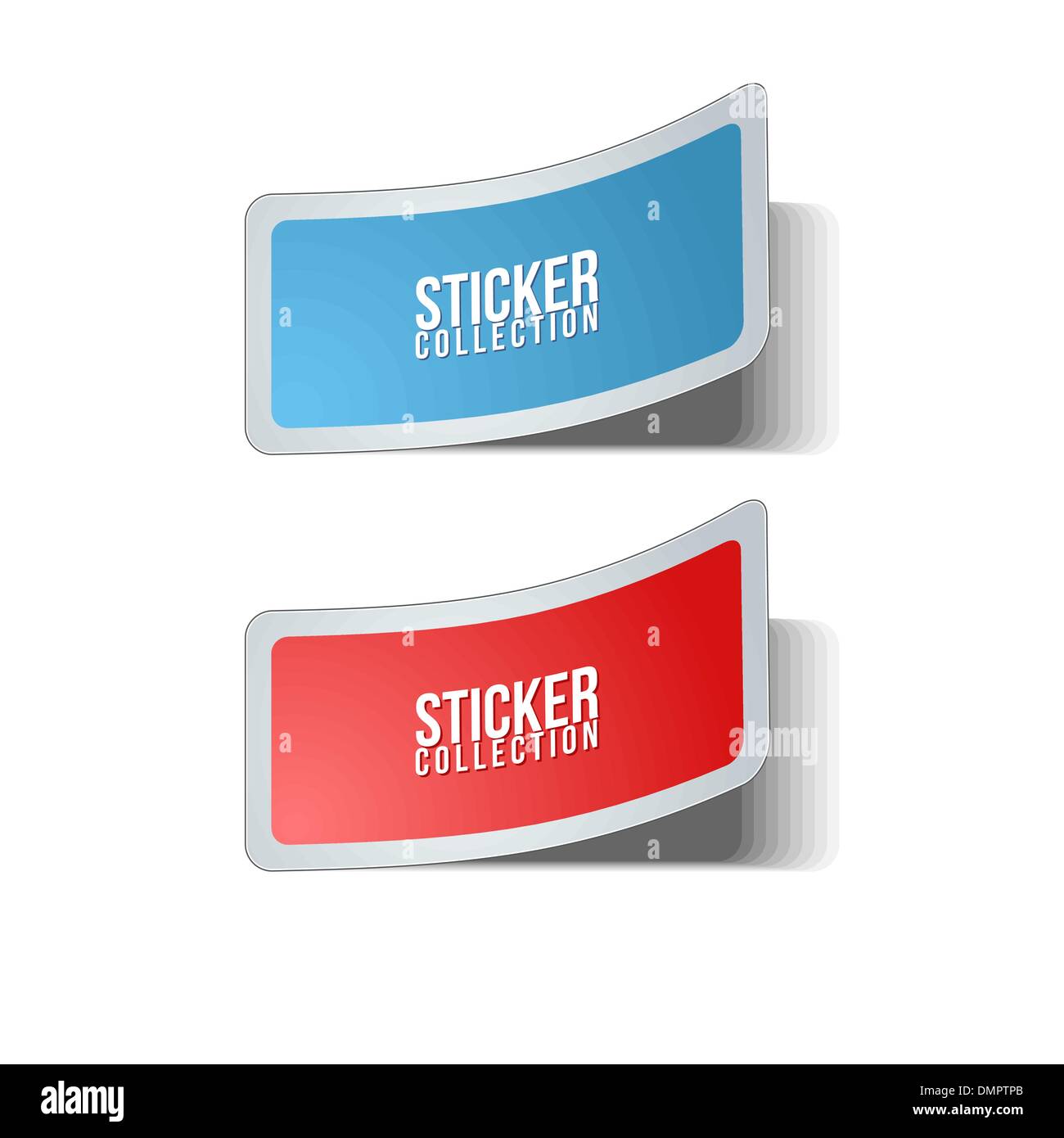 Vector Sticker Collection Stock Vector Image & Art - Alamy