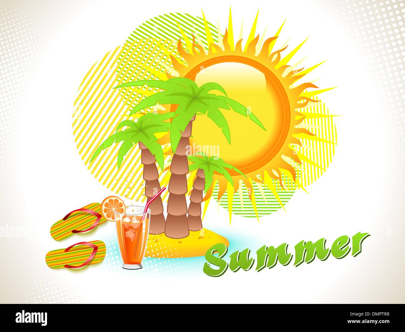 Summer illustration hi-res stock photography and images - Alamy