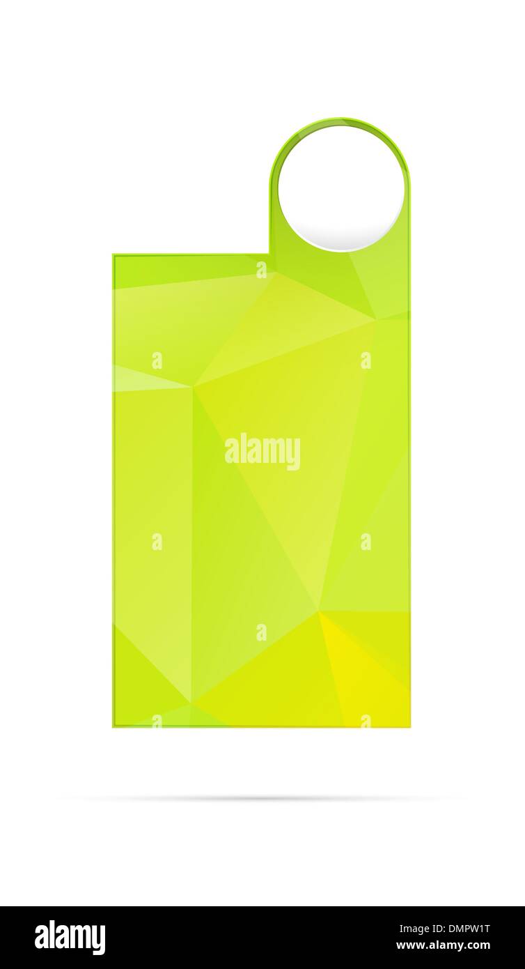 blank polygon style template Stock Vector Image & Art - Alamy