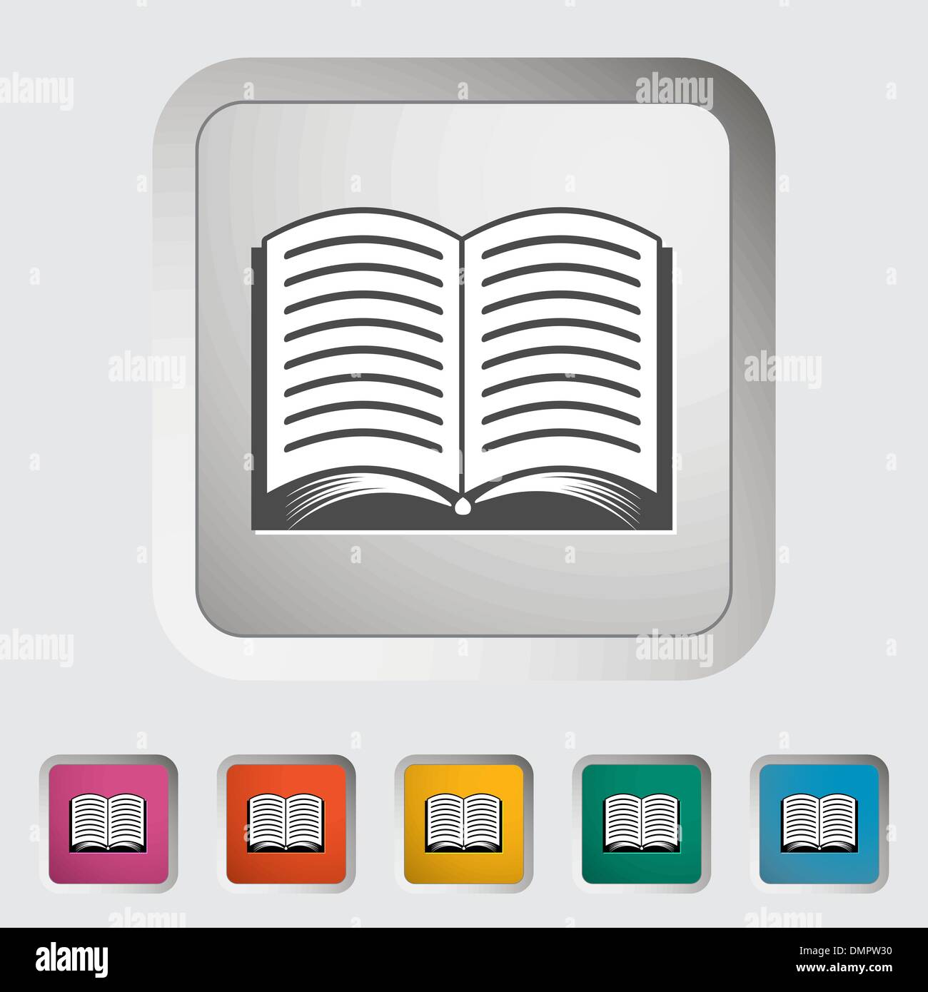 Book. Single icon Stock Vector Image & Art - Alamy