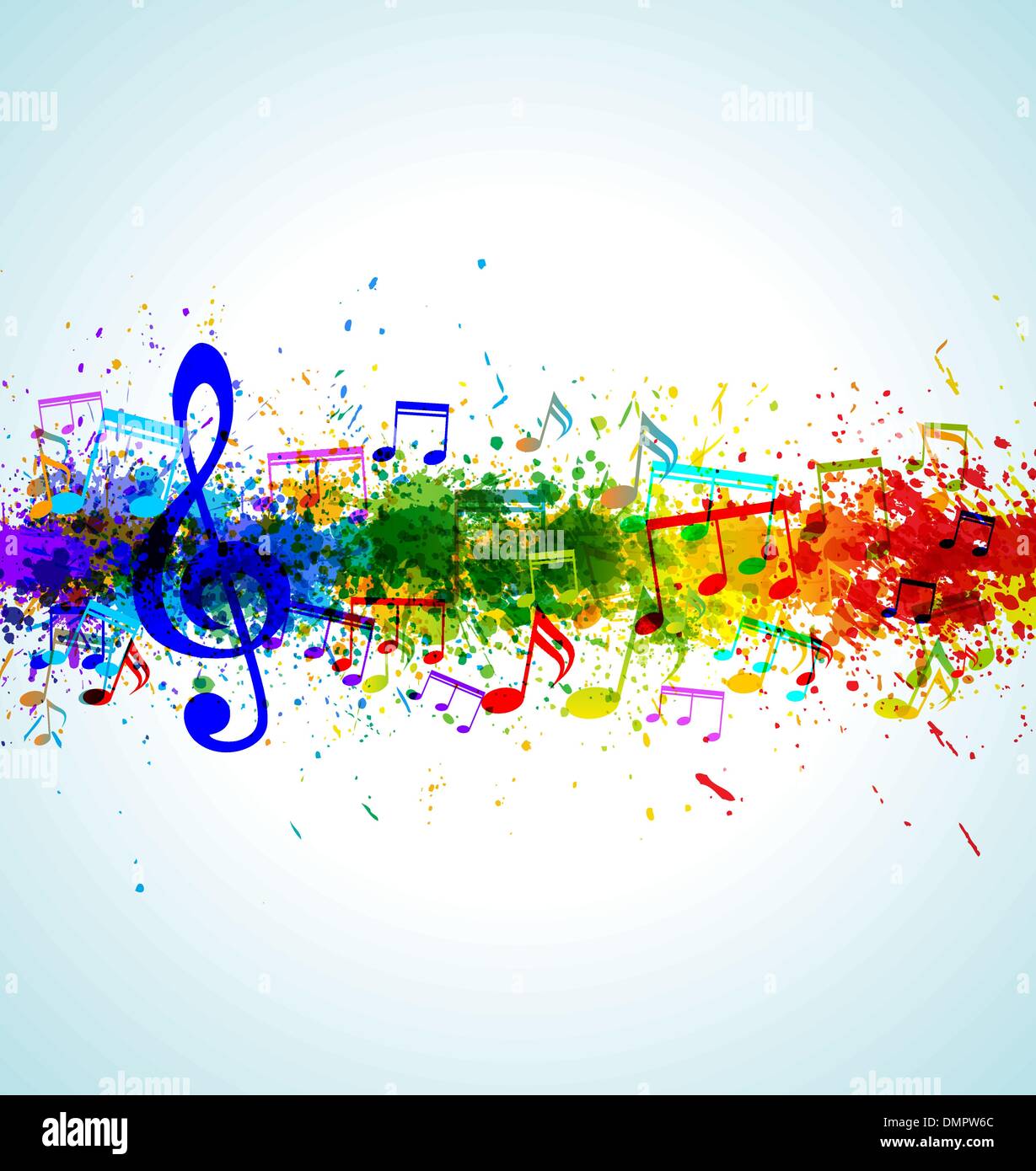 Music musical colour illustration drawing hi-res stock photography and ...