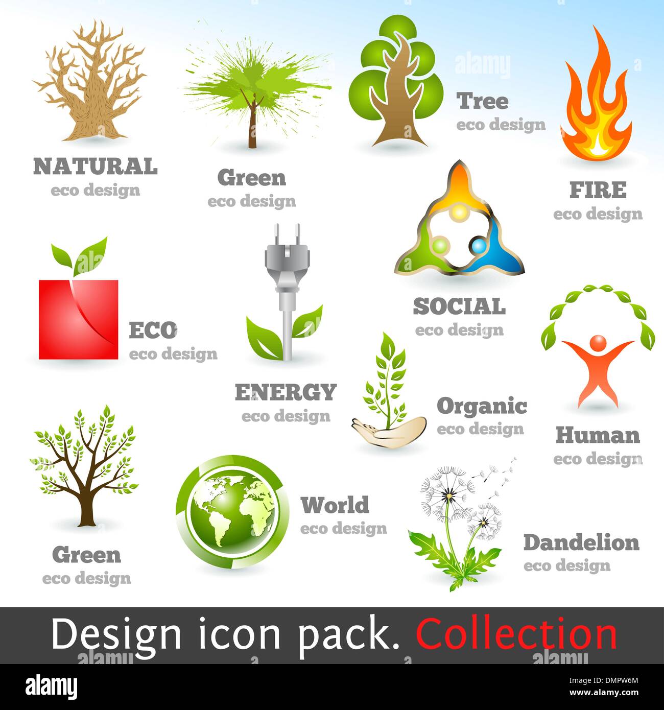 Water color paint set Stock Vector Images - Alamy