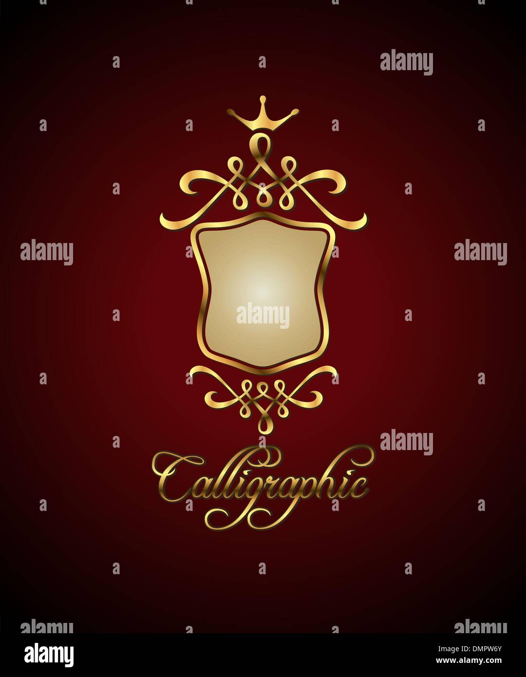 Gilded shield hi-res stock photography and images - Alamy