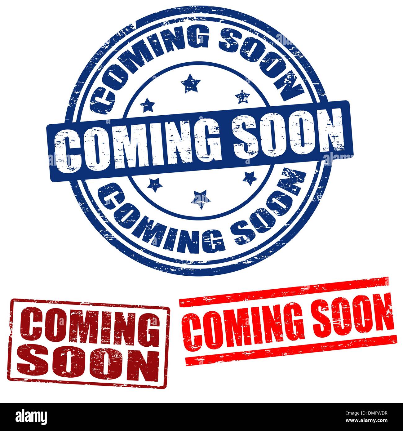 Coming soon stamps Stock Vector Image & Art - Alamy