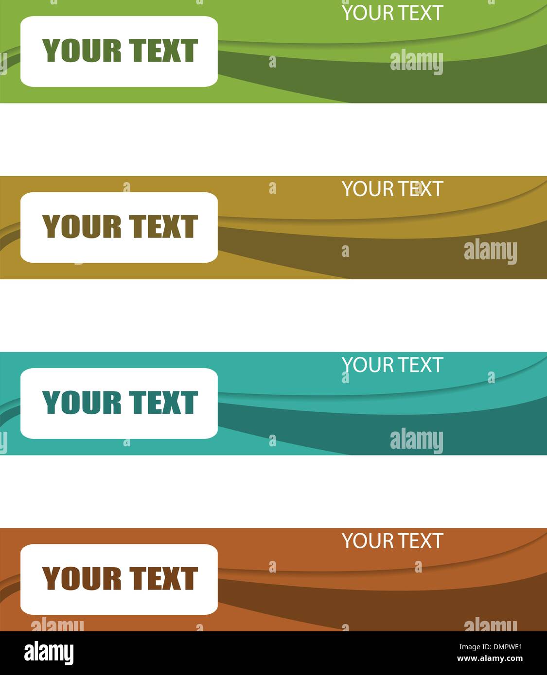 the vector color banner set Stock Vector Image & Art - Alamy