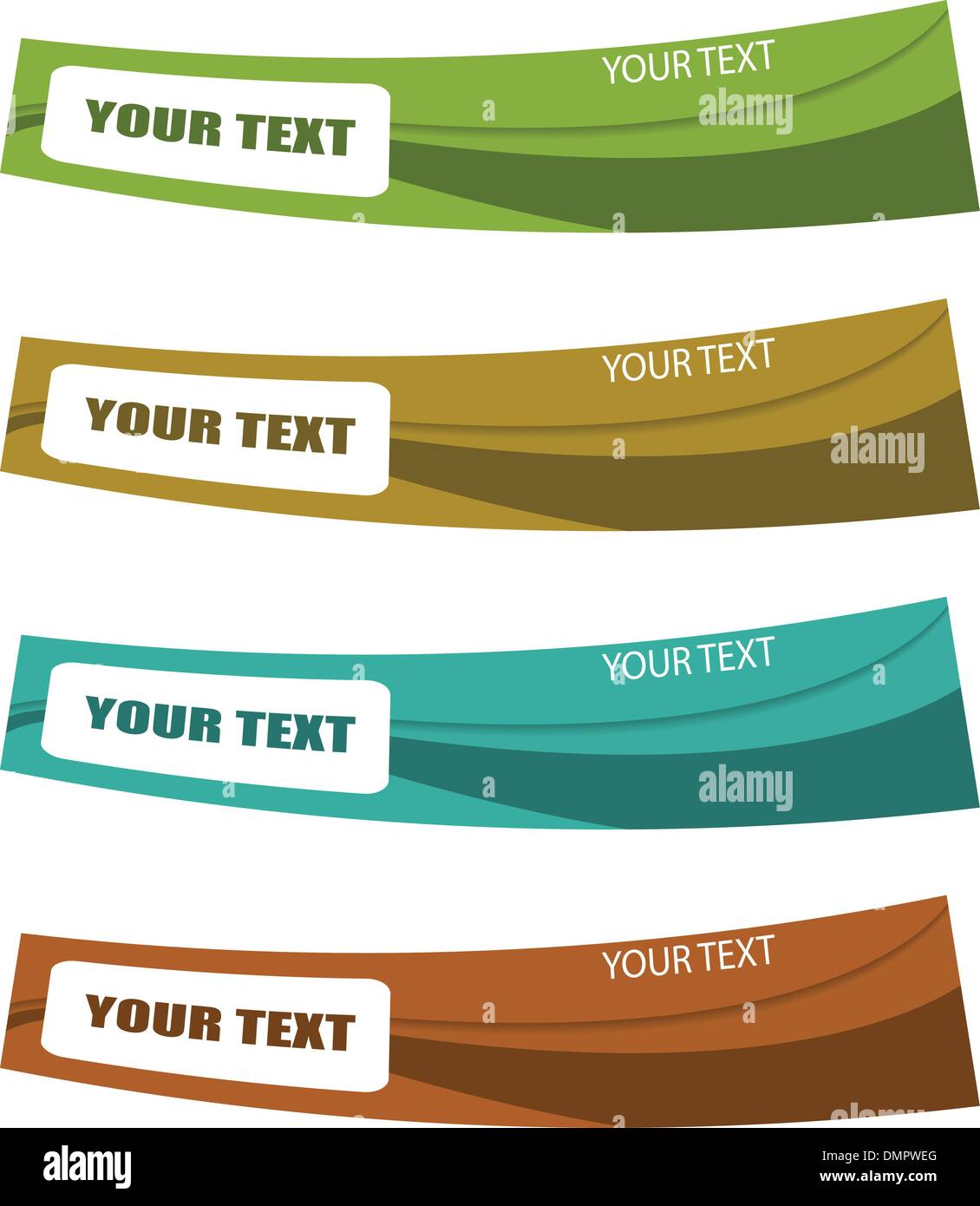 the vector color banner set Stock Vector Image & Art - Alamy