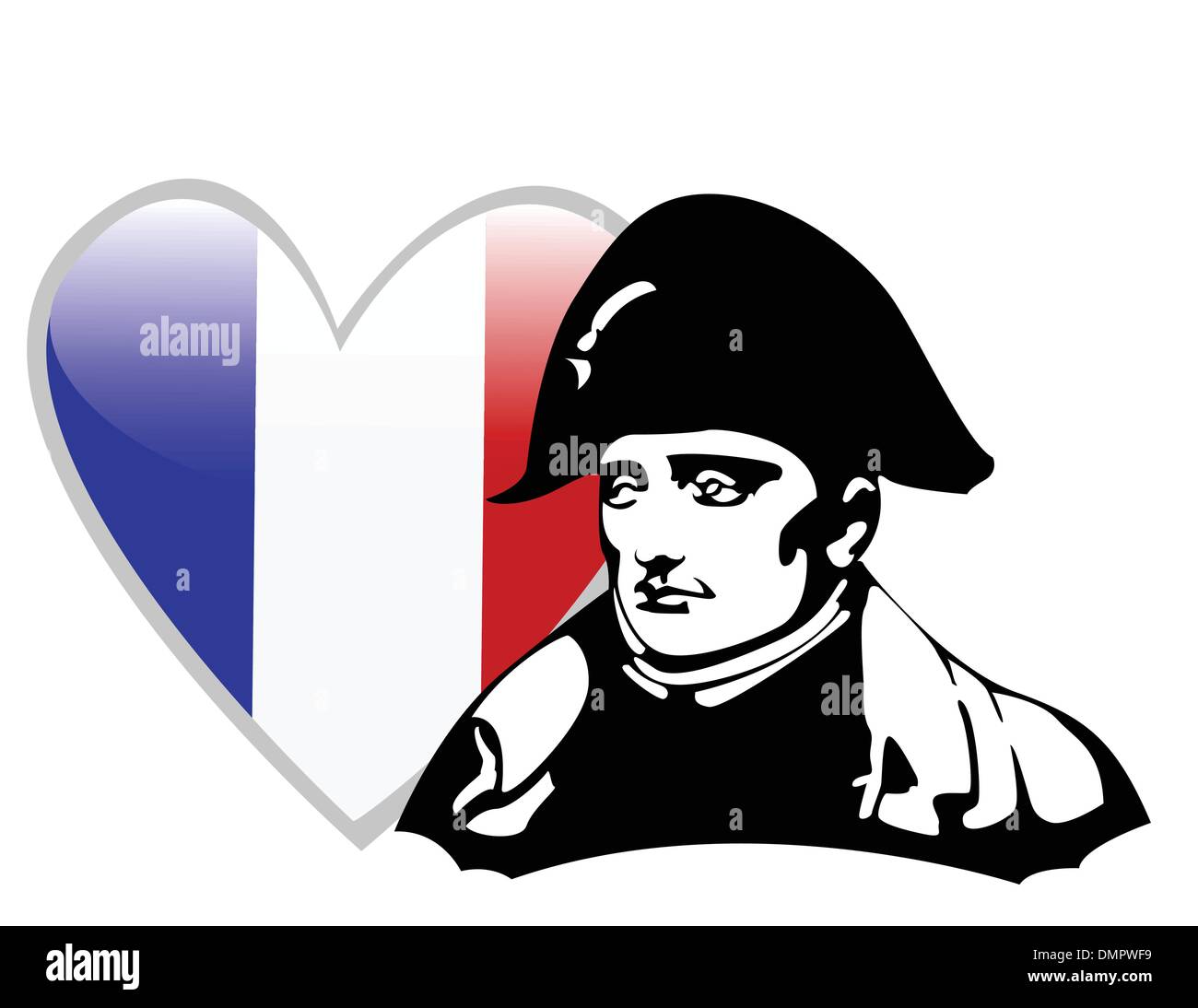 Portrait napoleon napoleon bonaparte france france illustration Stock ...