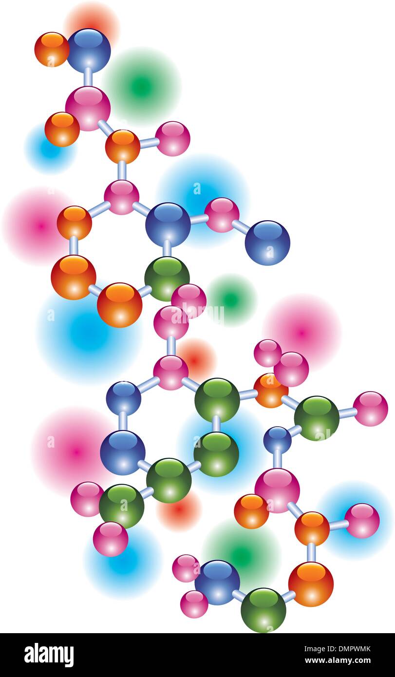 vector molecule Stock Vector Image & Art - Alamy