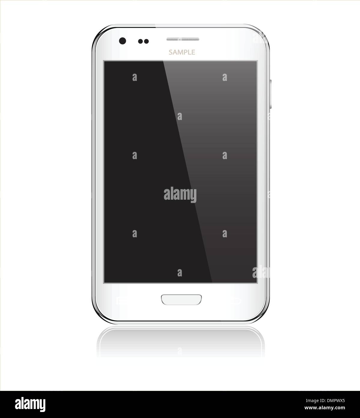 Realistic mobile phone Stock Vector Image & Art - Alamy