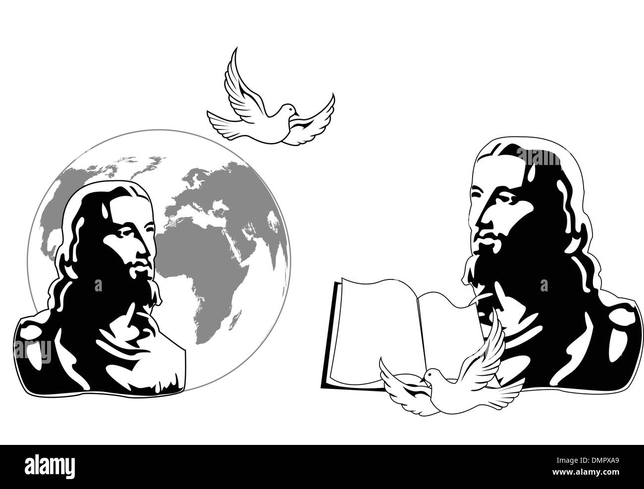 the vector jesus Stock Vector Image & Art - Alamy