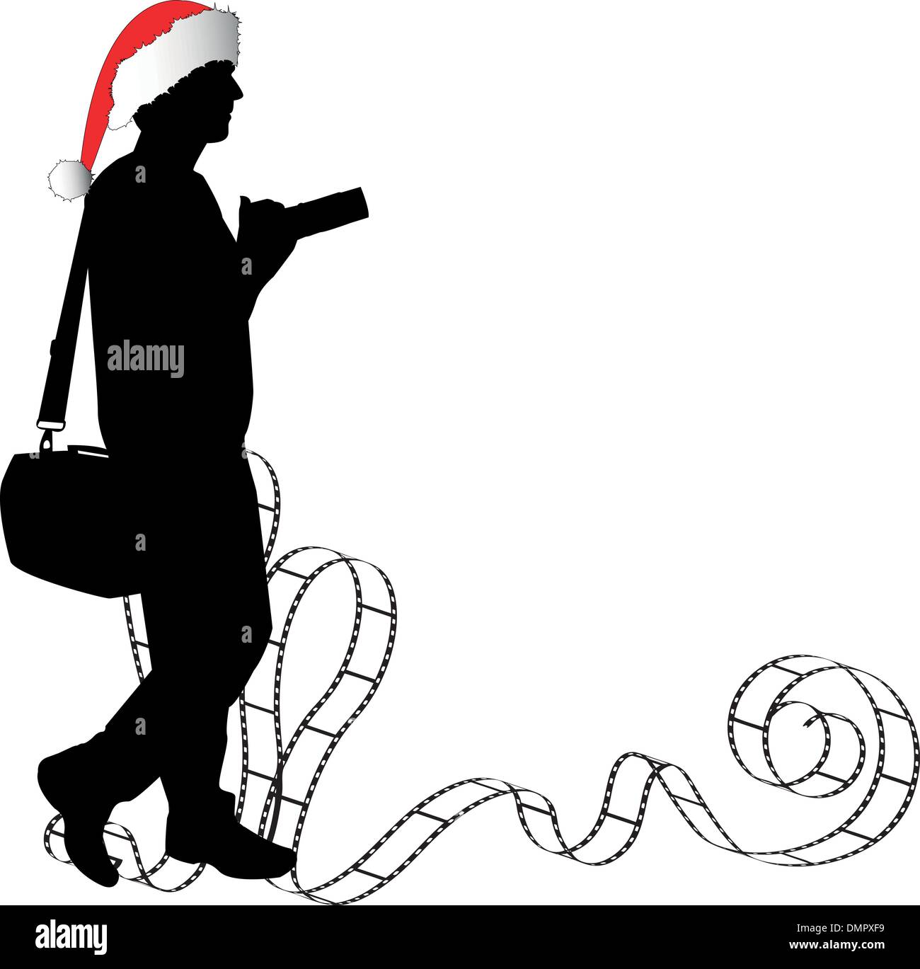 Red silhouette image side view Stock Vector Images - Alamy
