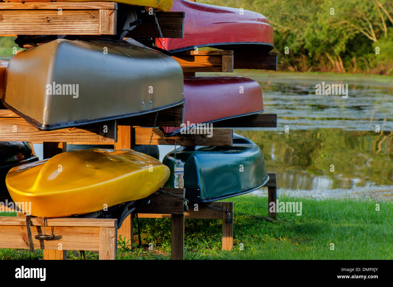 Kayak rack hi-res stock photography and images - Alamy