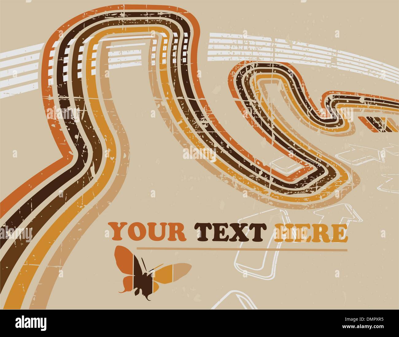 the vector retro grunge background Stock Vector Image & Art - Alamy