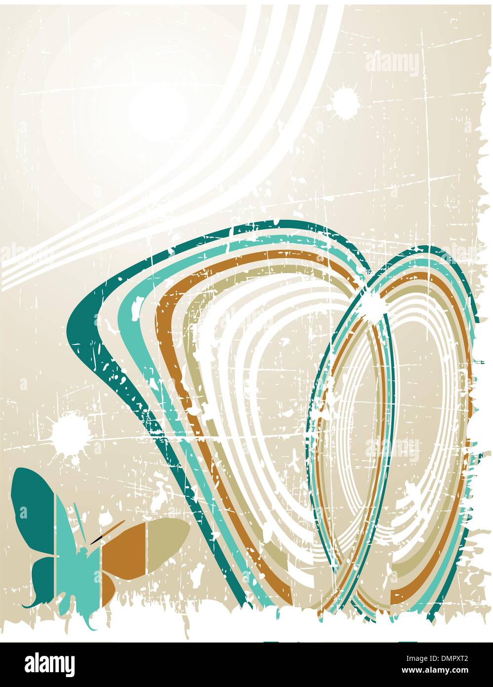 the vector retro grunge background Stock Vector Image & Art - Alamy