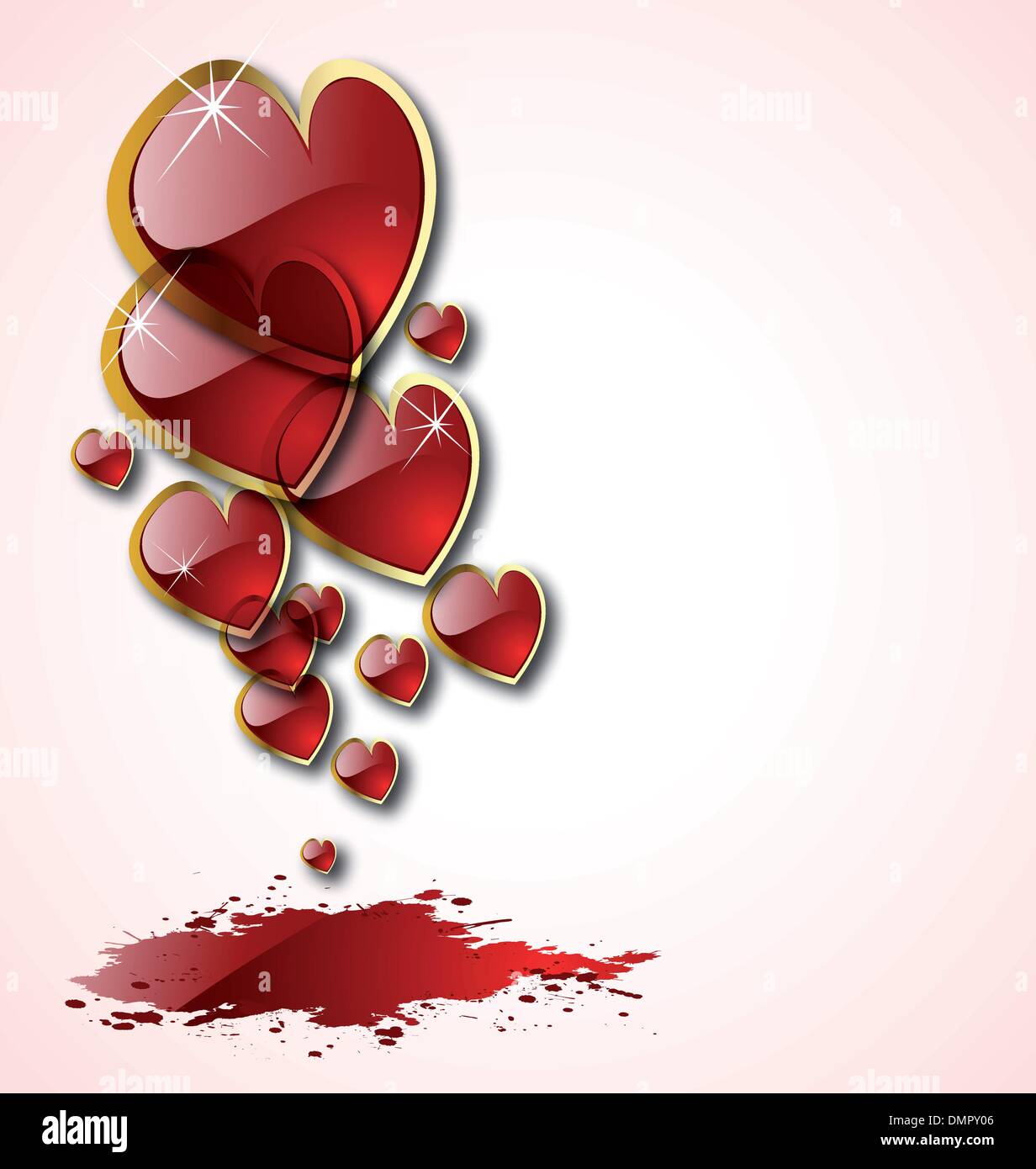 the vector abstract hearts background eps 10 Stock Vector Image & Art ...